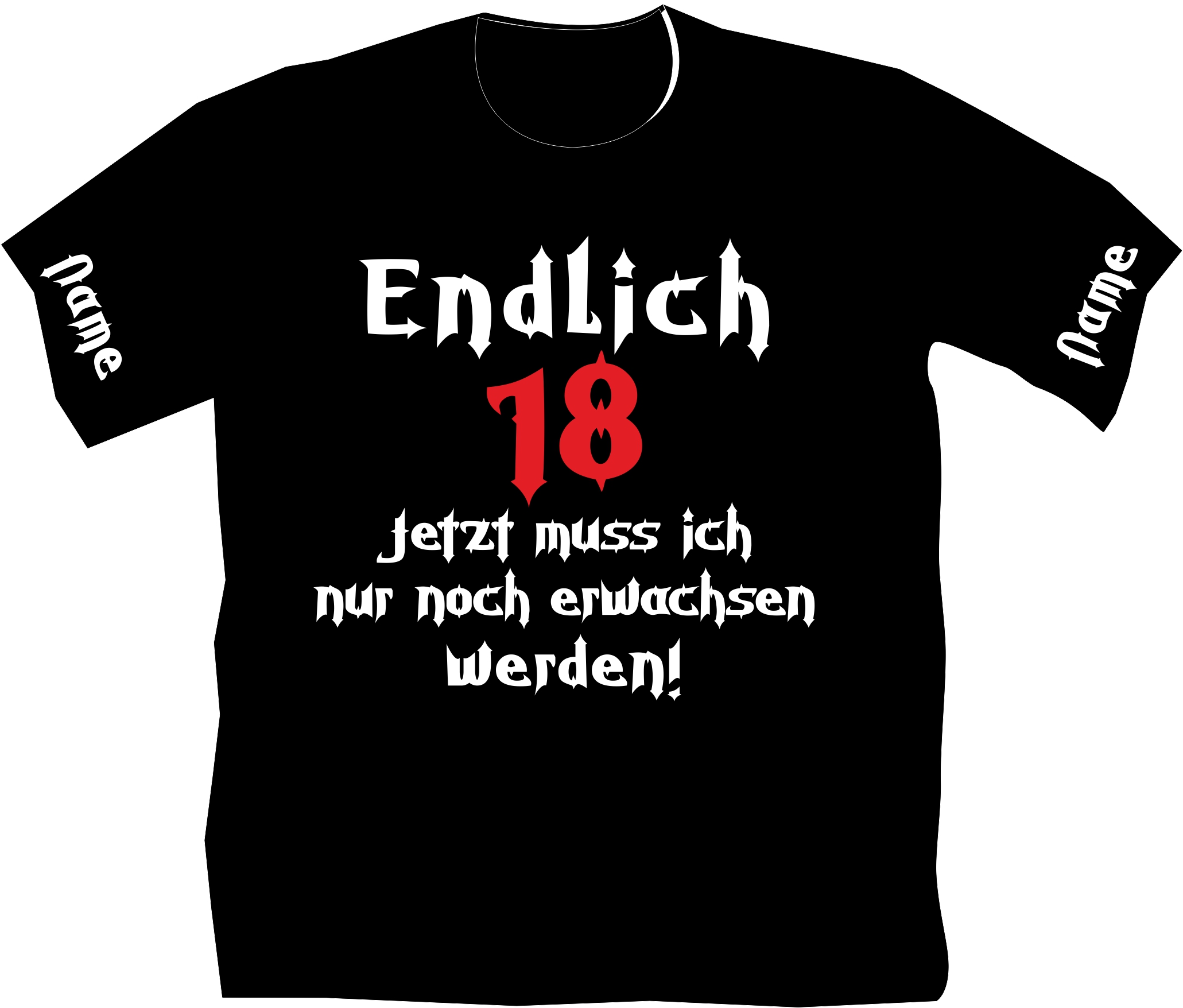 T-Shirt Geburtstag Motiv 12 | Flexi-Design - Online-Shop T-Shirt Geburtstag Motiv 12 | Flexi-Design - Online-Shop